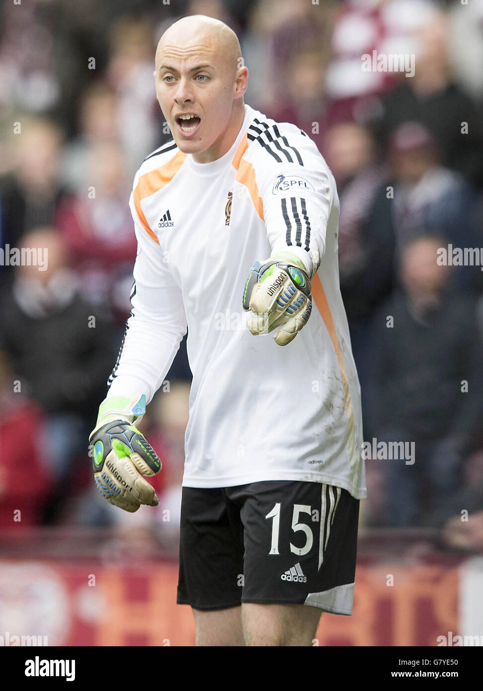 Rangers goalkeeper scott gallacher hi-res stock photography and images ...