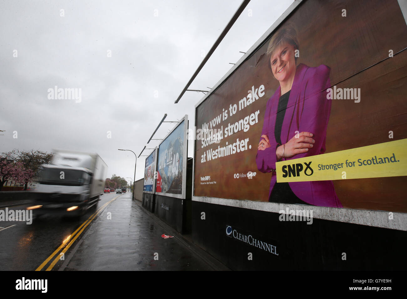 General election advert hi-res stock photography and images - Alamy