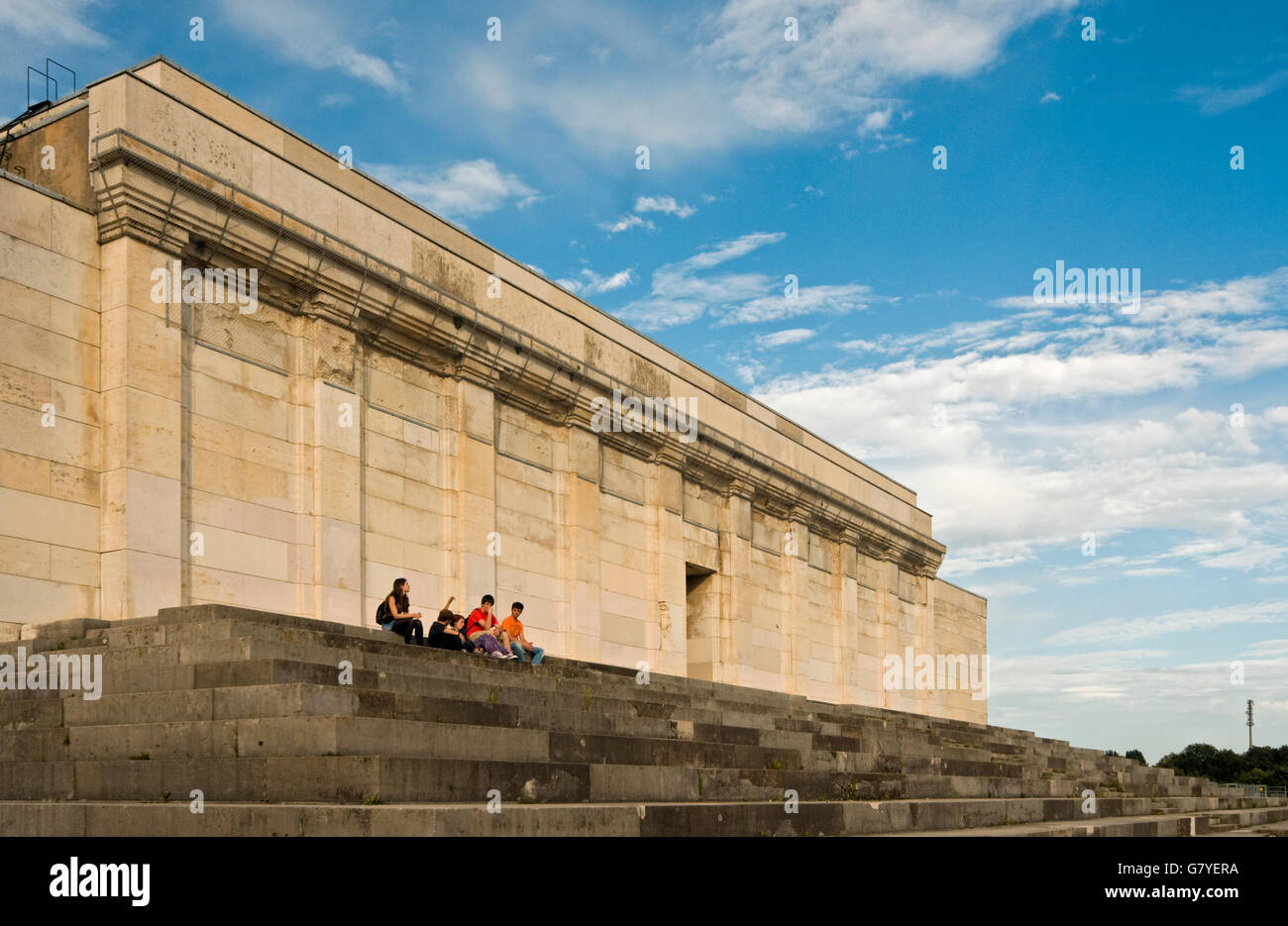 Nuremberg rally grounds german stadium hi-res stock photography and ...