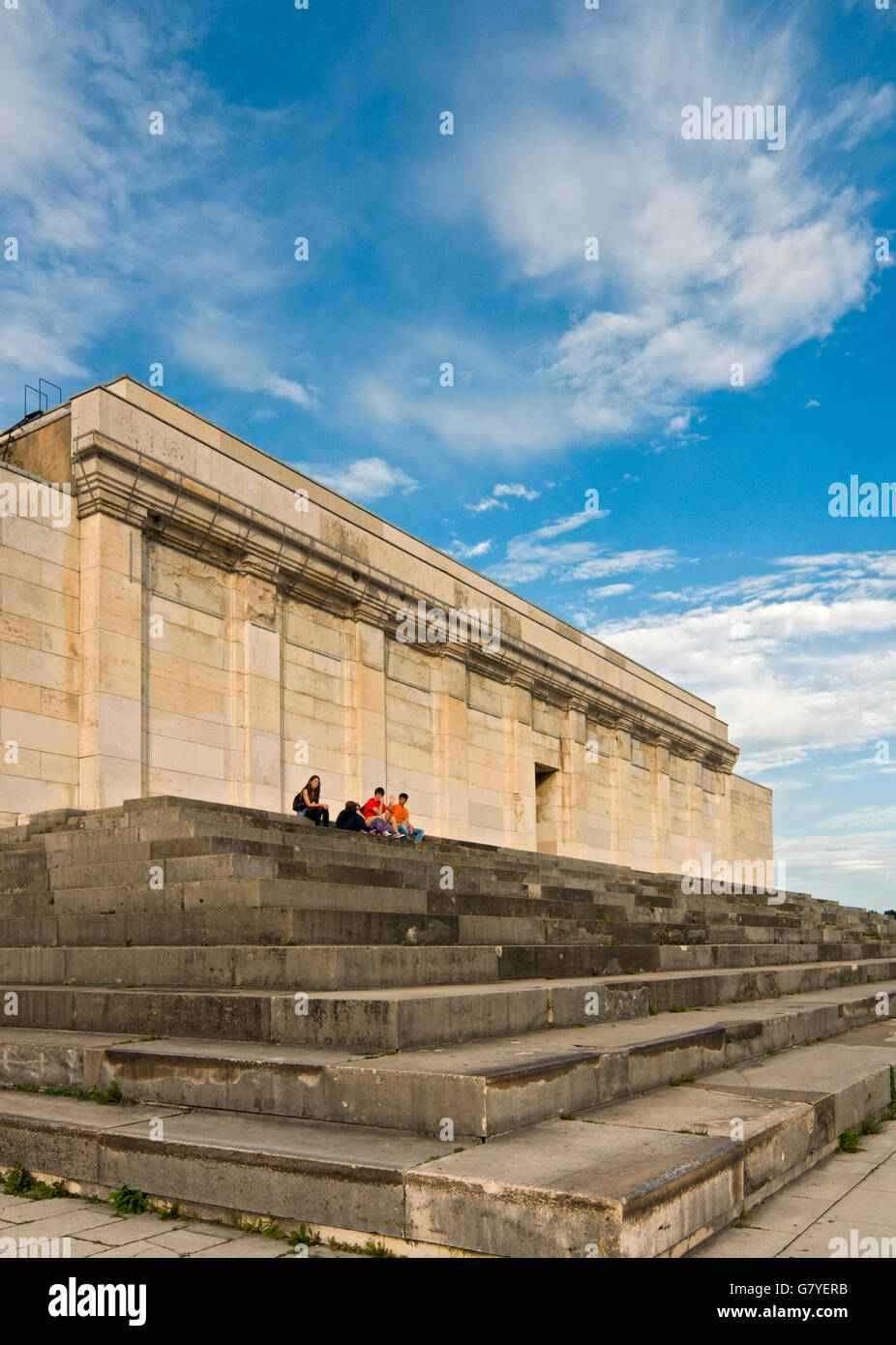 Grandstand, Zeppelin Field, Nazi Party Rally Grounds, in Nuremberg ...