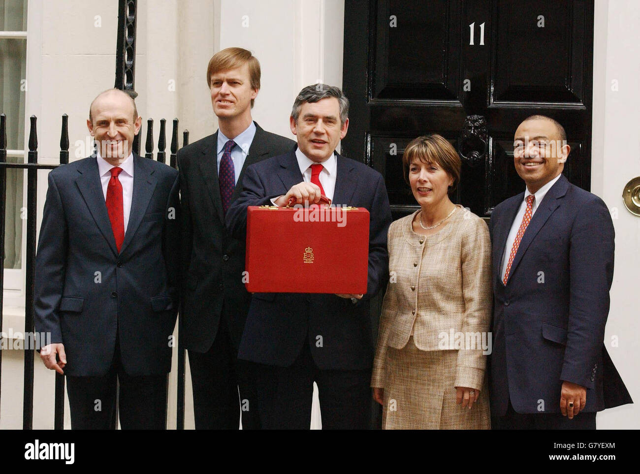 Paymaster general 2nd right and paul boateng mp hi-res stock ...