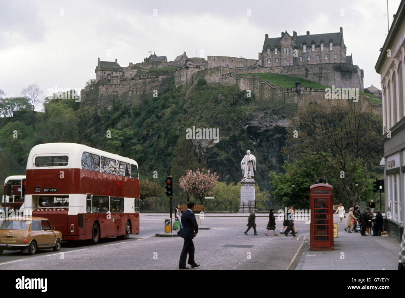 Buildings and Landmarks - Edinburgh Castle Stock Photo - Alamy