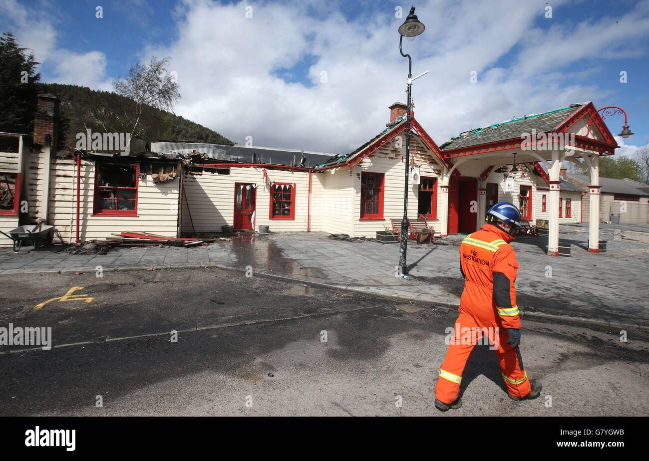 The old royal station ballater hi-res stock photography and images - Alamy