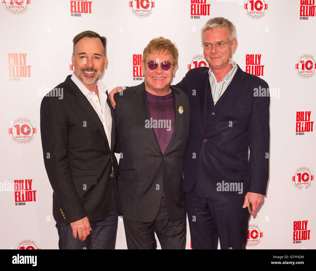 Billy Elliot The Musical 10 year Anniversary - London Stock Photo - Alamy