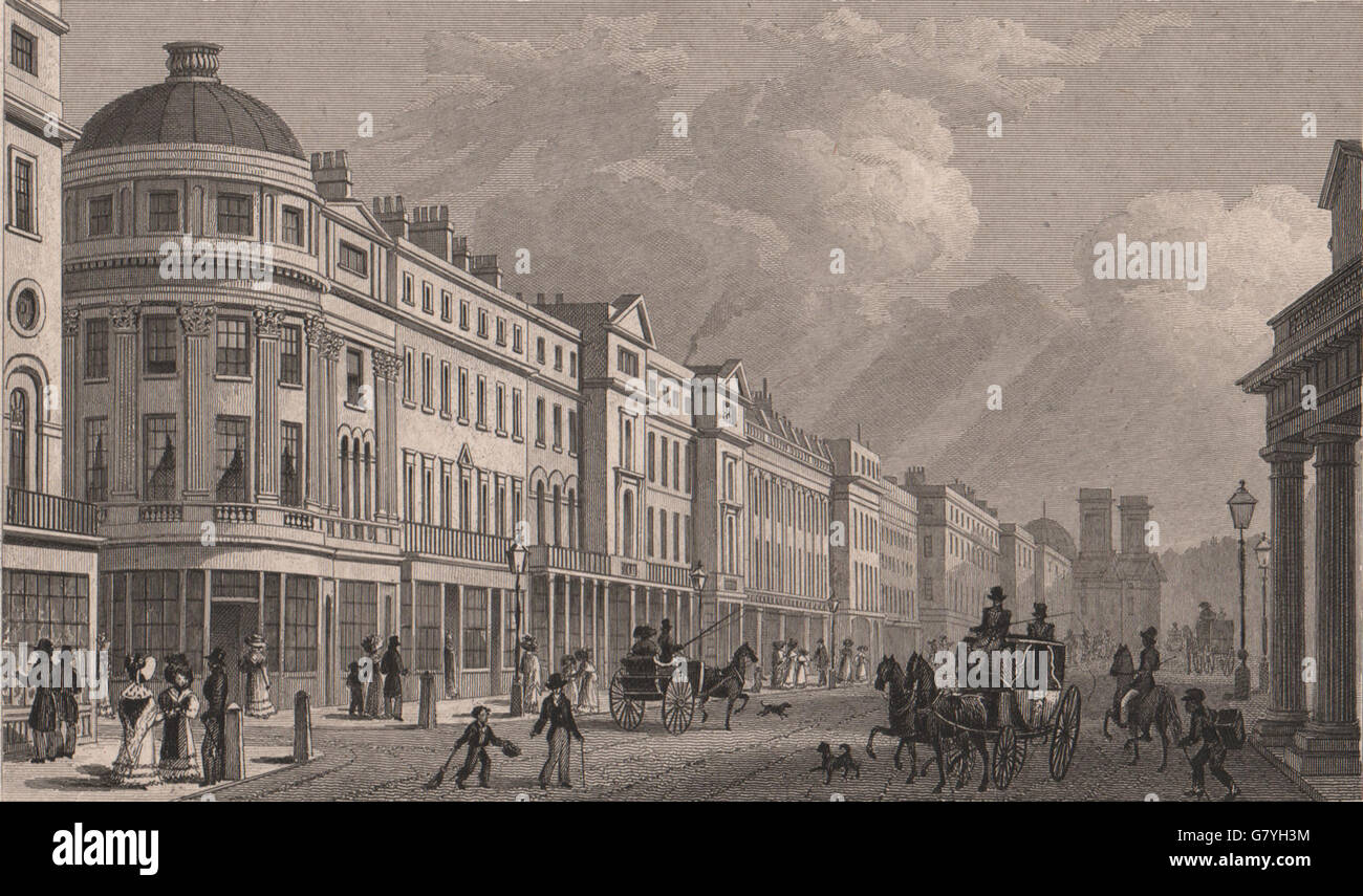 115-227 REGENT STREET. West side looking north.Vigo Street on LHS ...