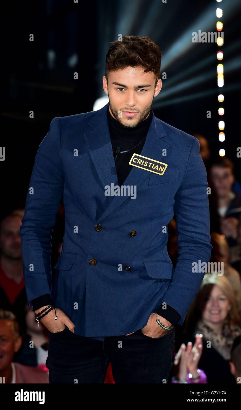Cristian MJC, aka Matthew Clarkson, arriving to enter the house during ...