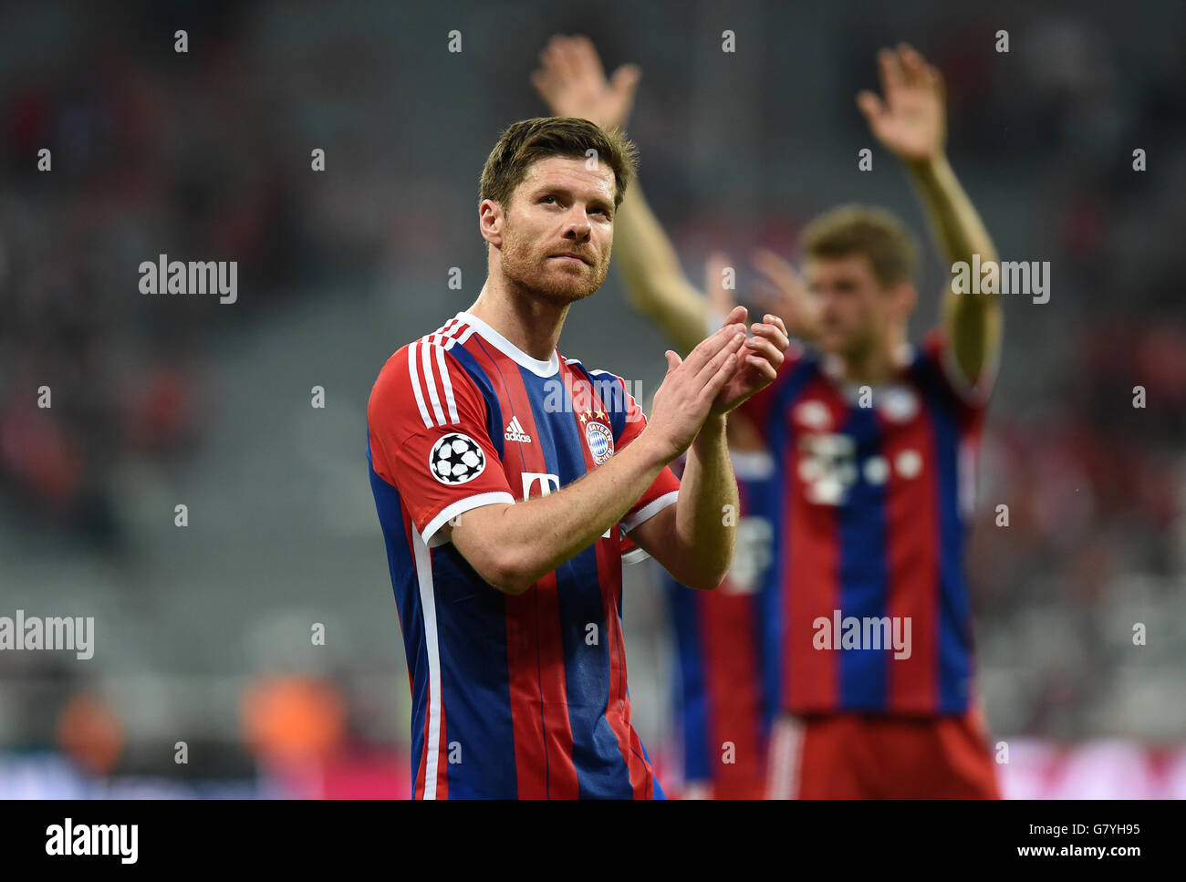 Allianz arena xabi alonso hi-res stock photography and images - Alamy