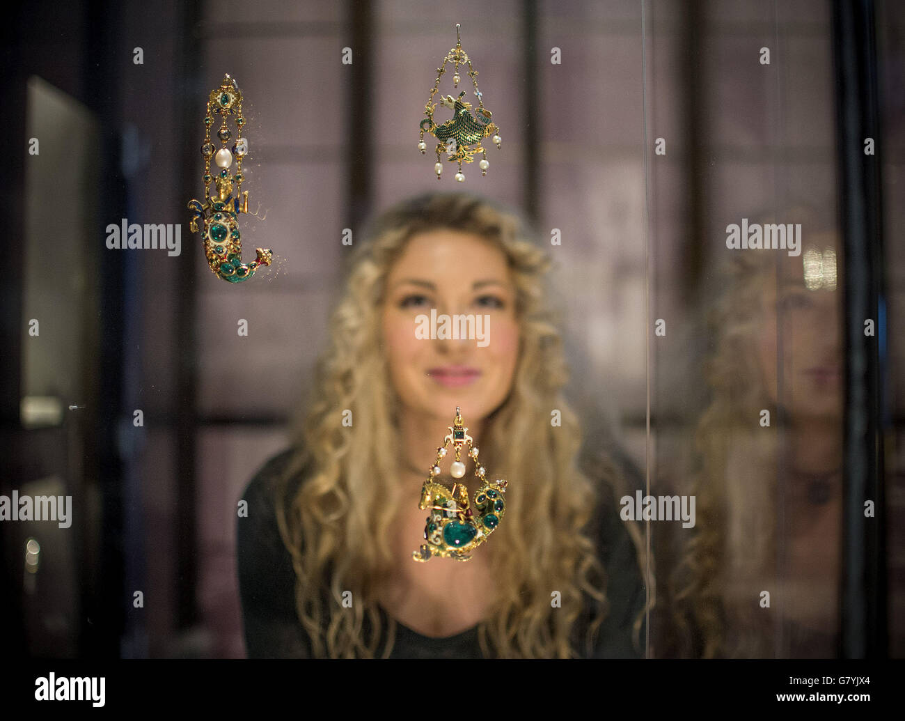 British museums new european collection gallery hi-res stock ...