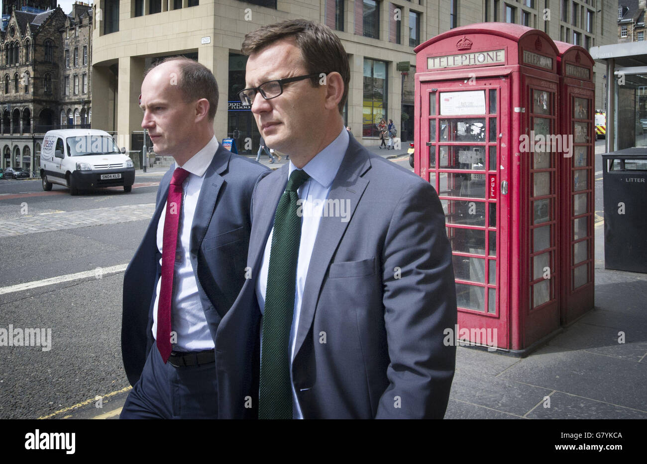 Former News of the World editor Andy Coulson leaving the High Court in ...