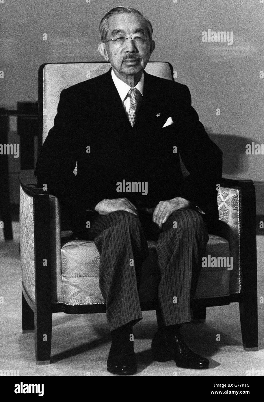 HIROHITO Emperor of Japan Stock Photo - Alamy
