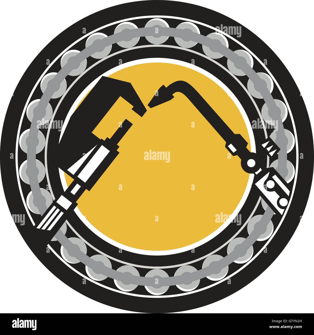 Bearing torch Stock Vector Images - Alamy