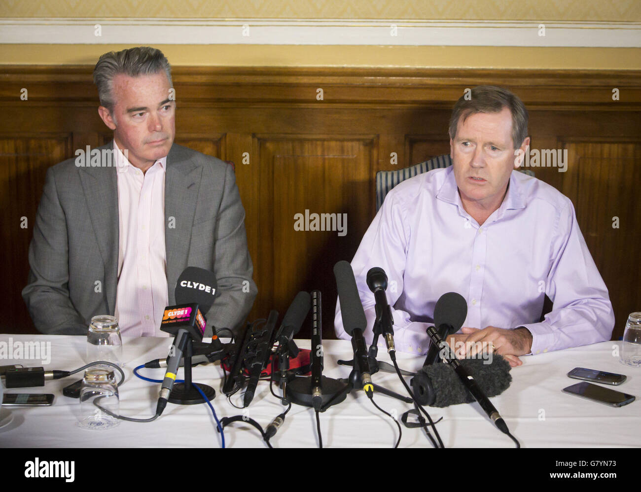 David king press conference hi-res stock photography and images - Alamy