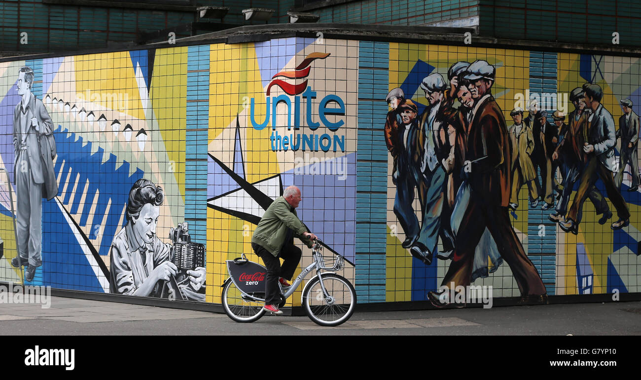 Unite trade union stock Stock Photo - Alamy