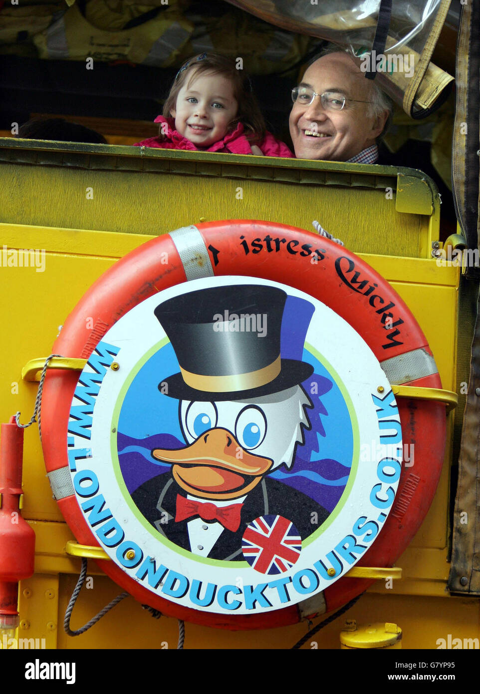 Michael Howard - The Duck Tour - The River Thames Stock Photo - Alamy