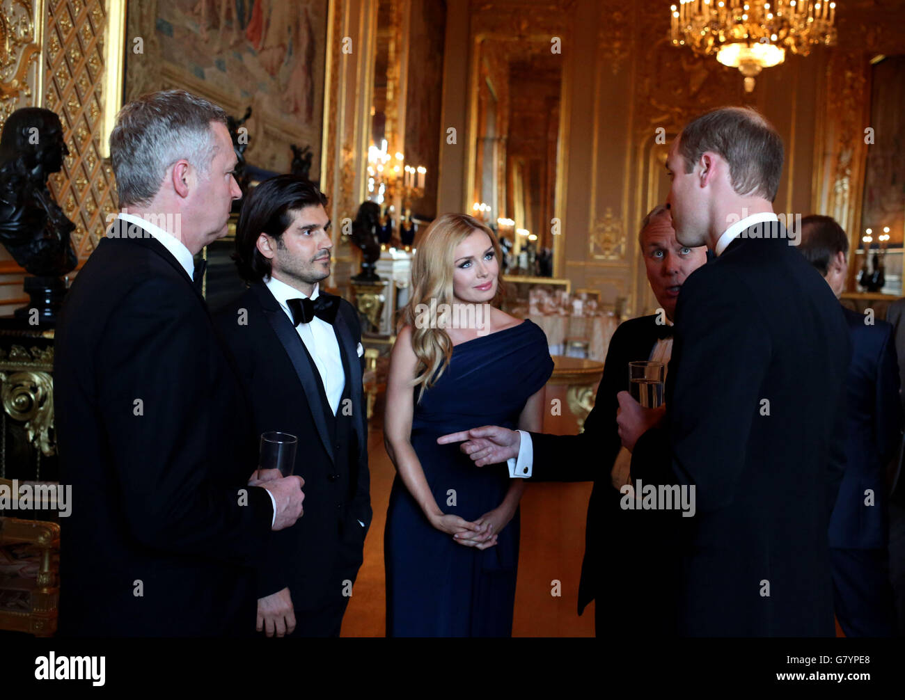 Katherine jenkins and chief executive of tusk hi-res stock photography ...