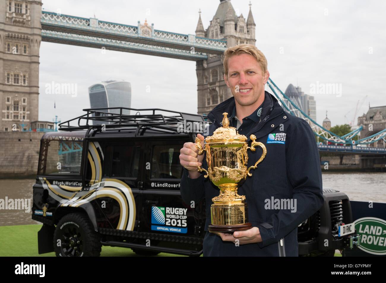 Webb Ellis Cup tour Stock Photo - Alamy