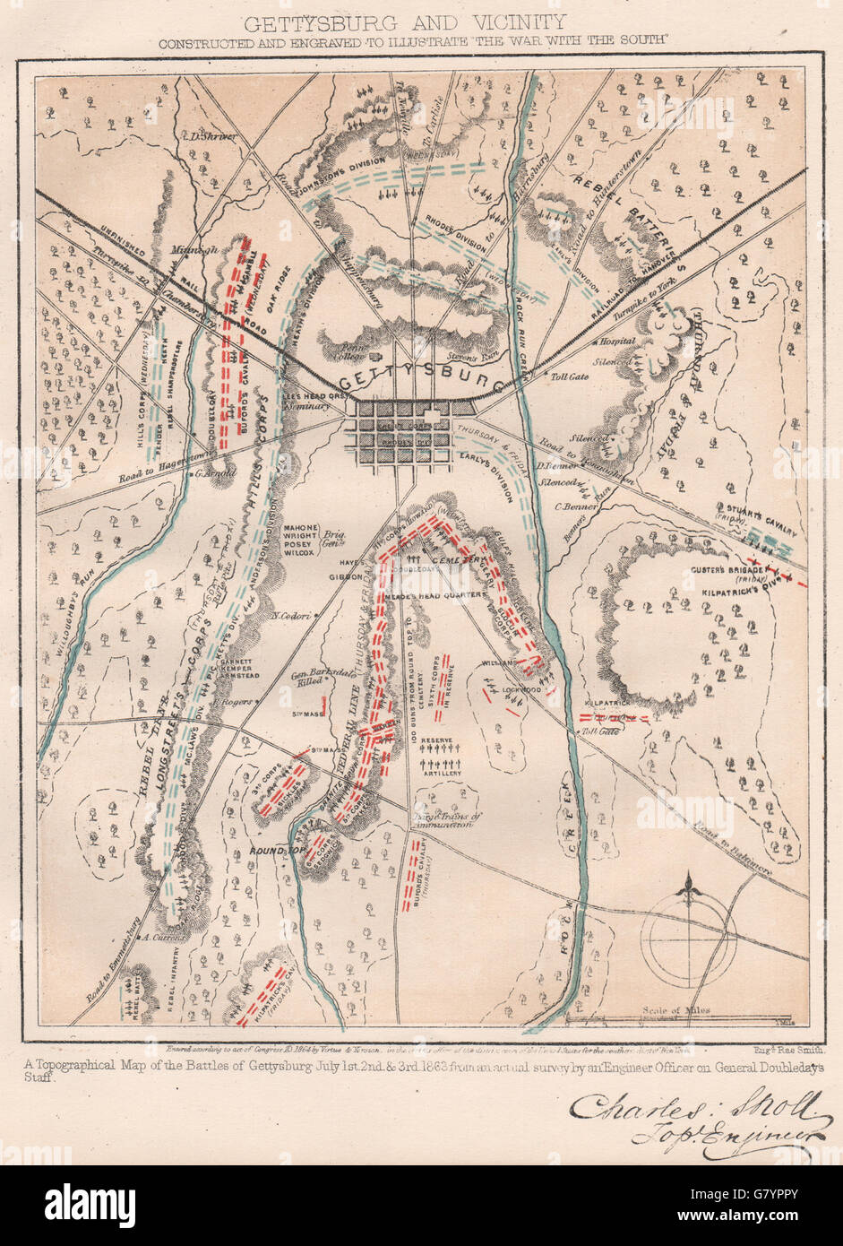 Civil war map hi-res stock photography and images - Alamy