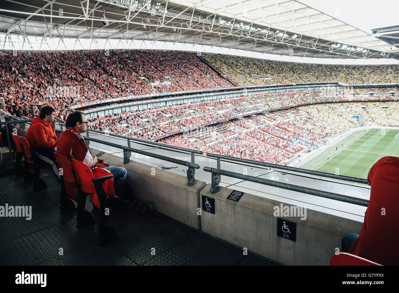 Disabled football fans norwich hi-res stock photography and images - Alamy