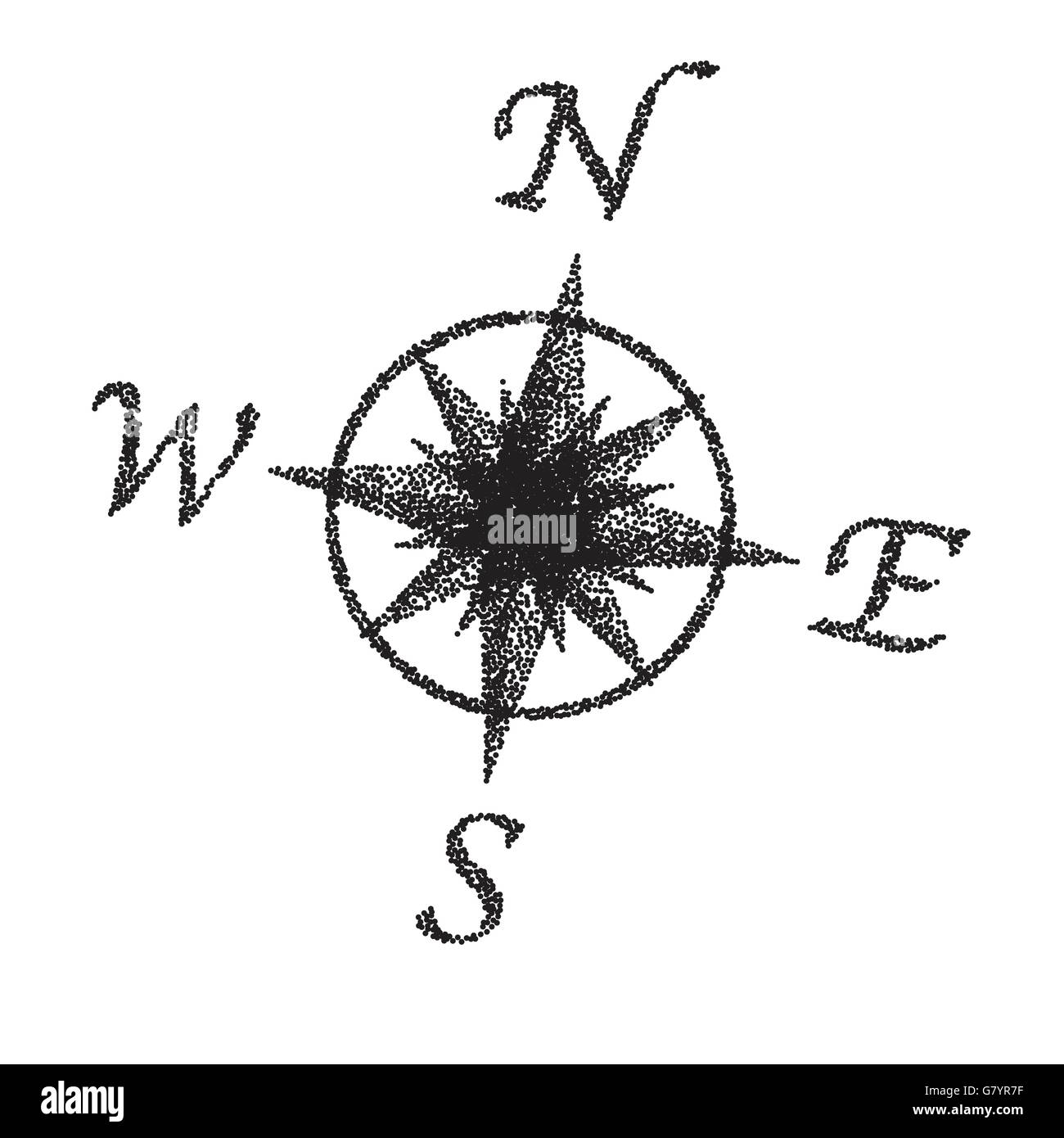 Compass dial hi-res stock photography and images - Alamy