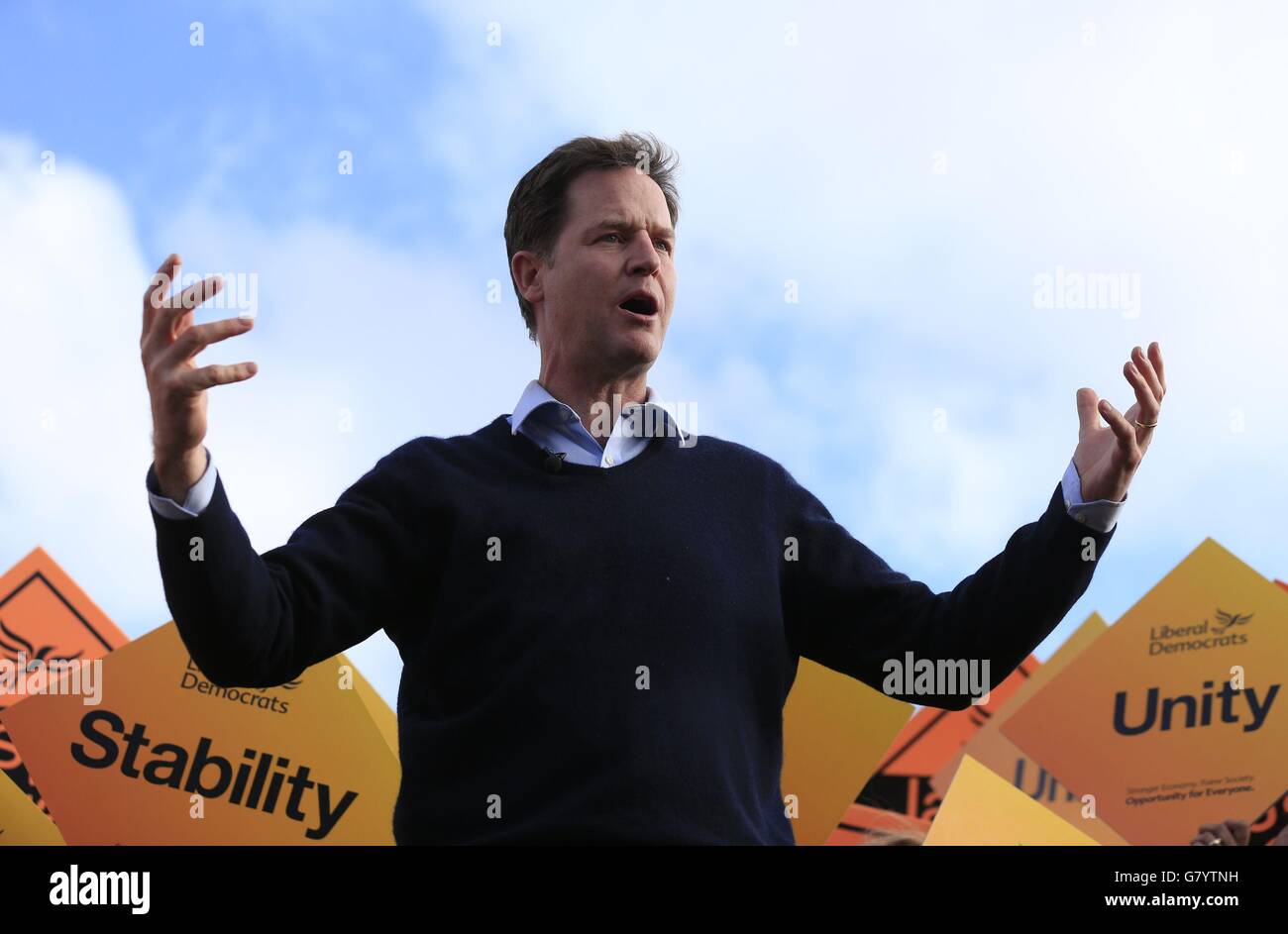 General Election 2015 campaign - May 3rd Stock Photo - Alamy