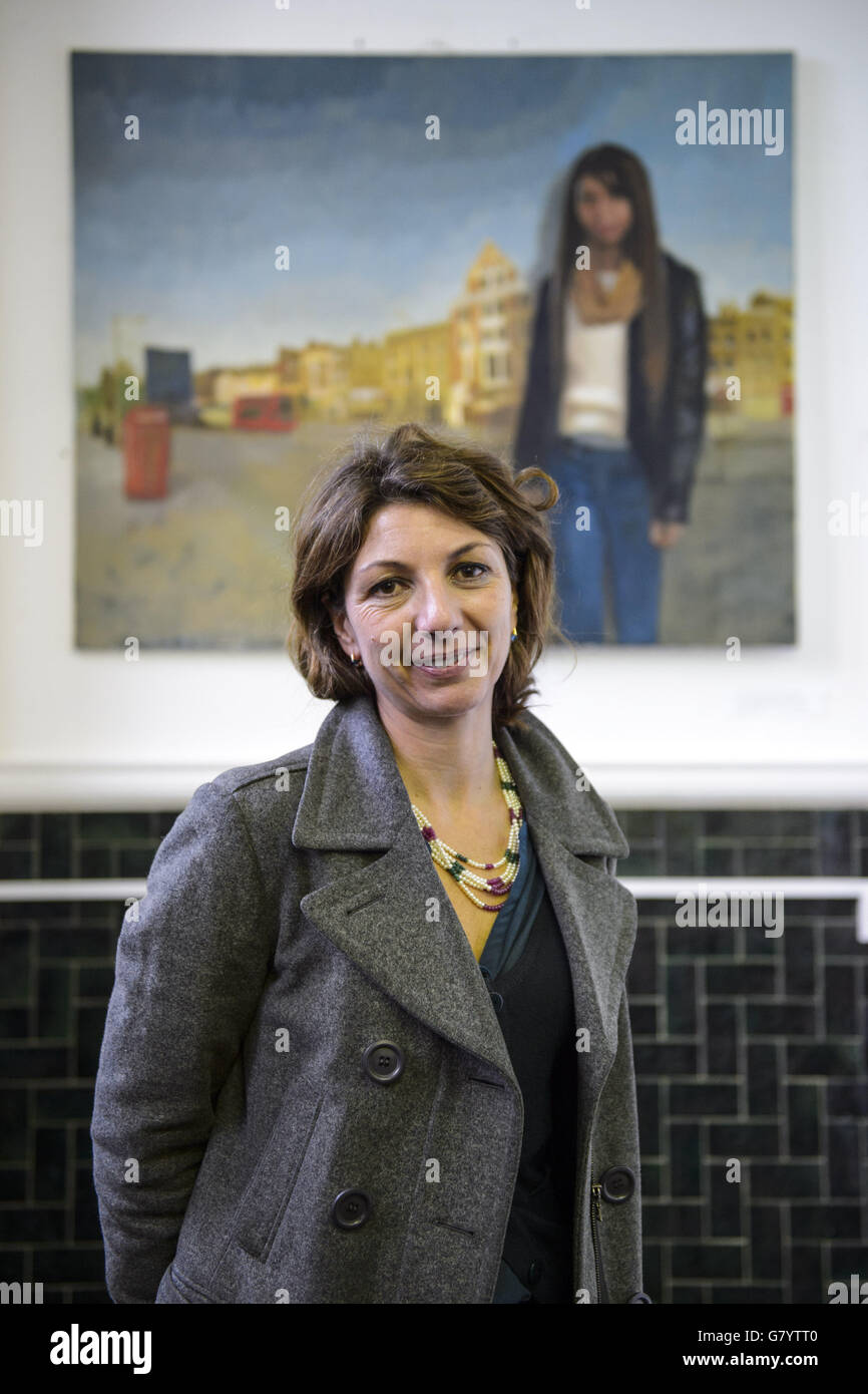Fifty Children, Fifty Artists exhibition - London Stock Photo - Alamy