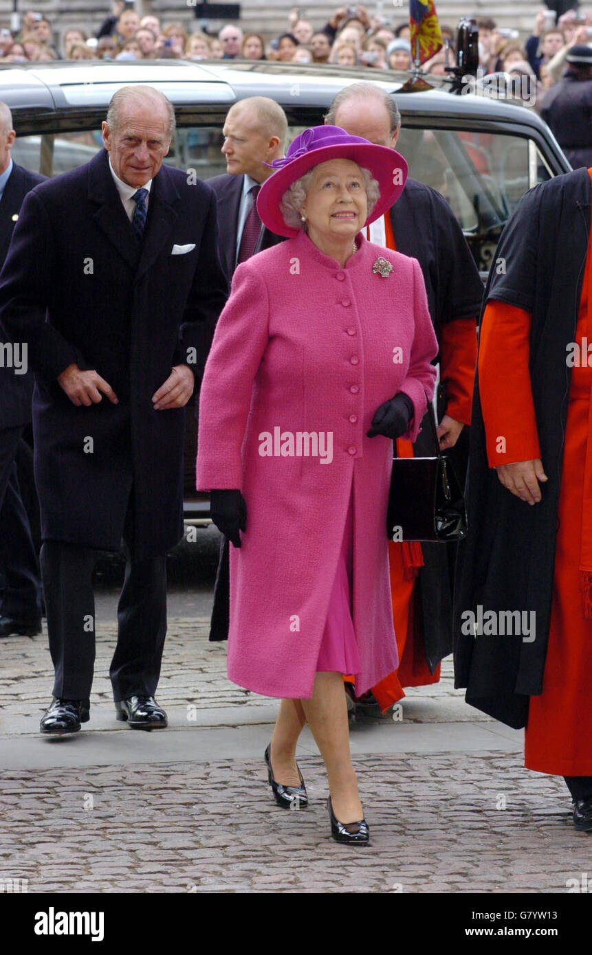 Commonwealth Day 2005 - Westminster Abbey Stock Photo - Alamy