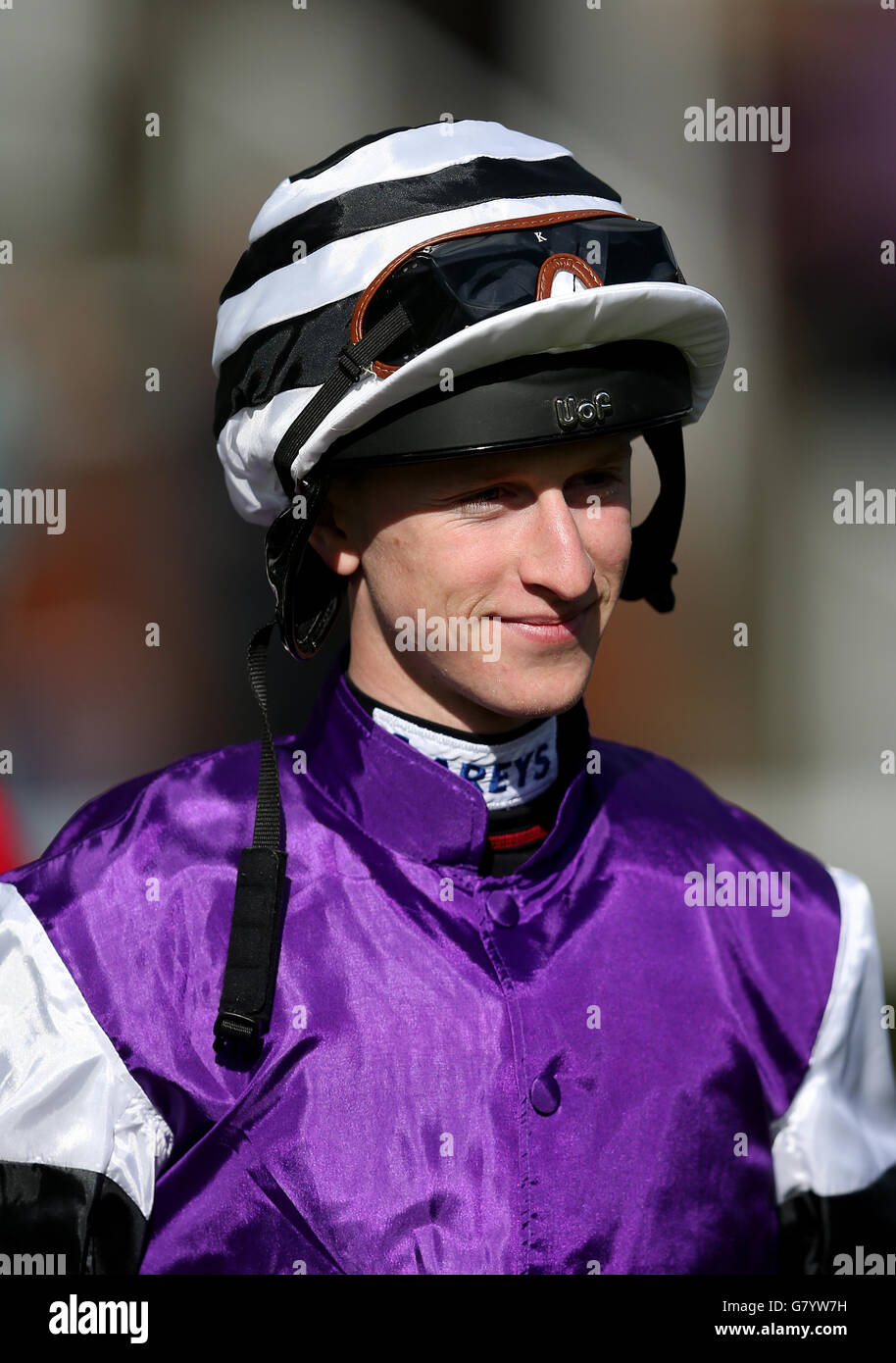 Jockey Joey Haynes during Discover Ascot Raceday at Ascot Racecourse ...