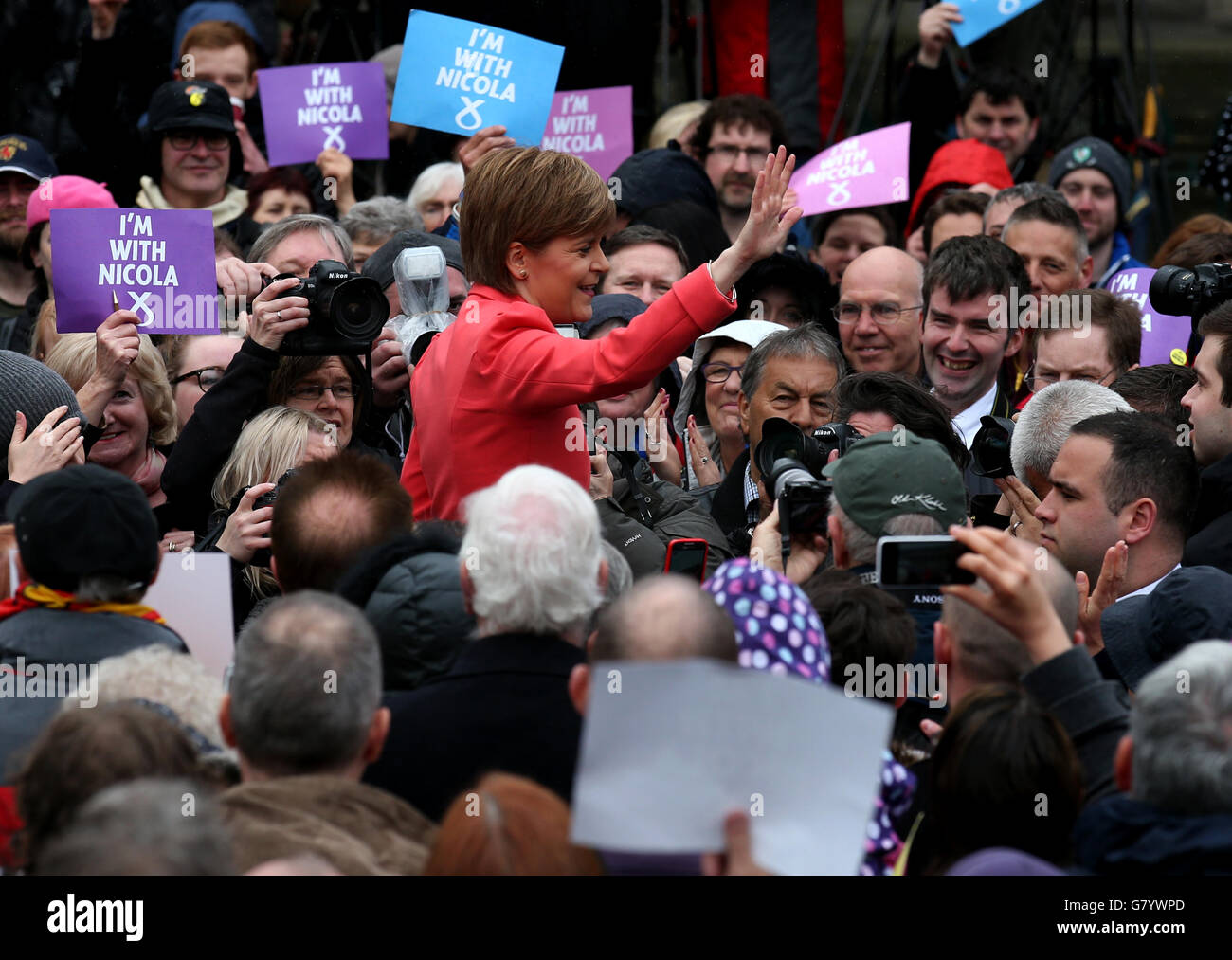 General Election 2015 campaign - May 6th Stock Photo - Alamy
