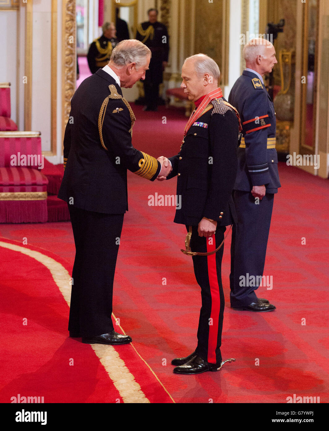 Colonel David Swann is made a Commander of the Order of the British ...