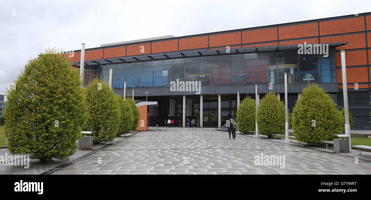 Odyssey Arena General Views Stock Photo - Alamy
