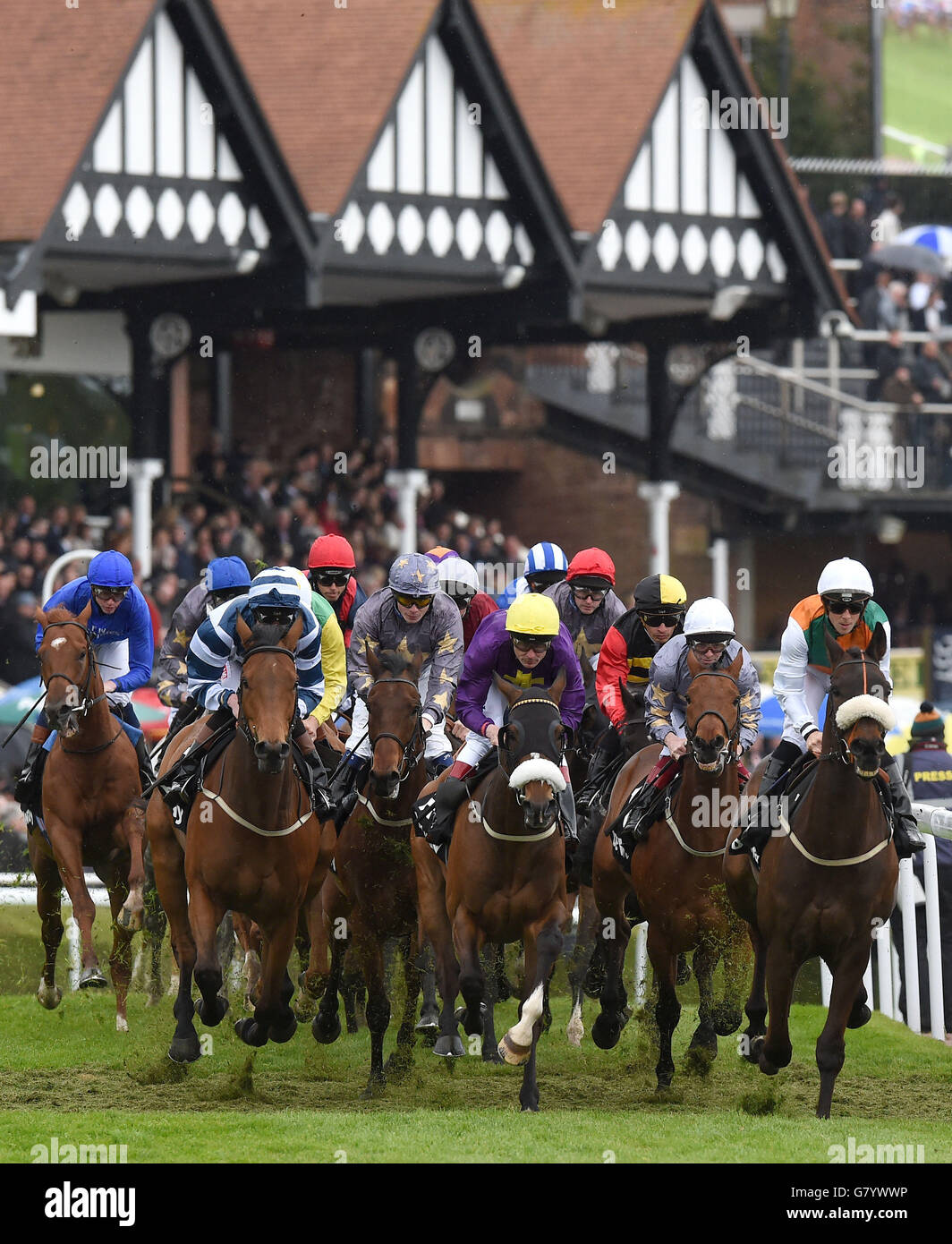 Chester racecourse general view hi-res stock photography and images - Alamy