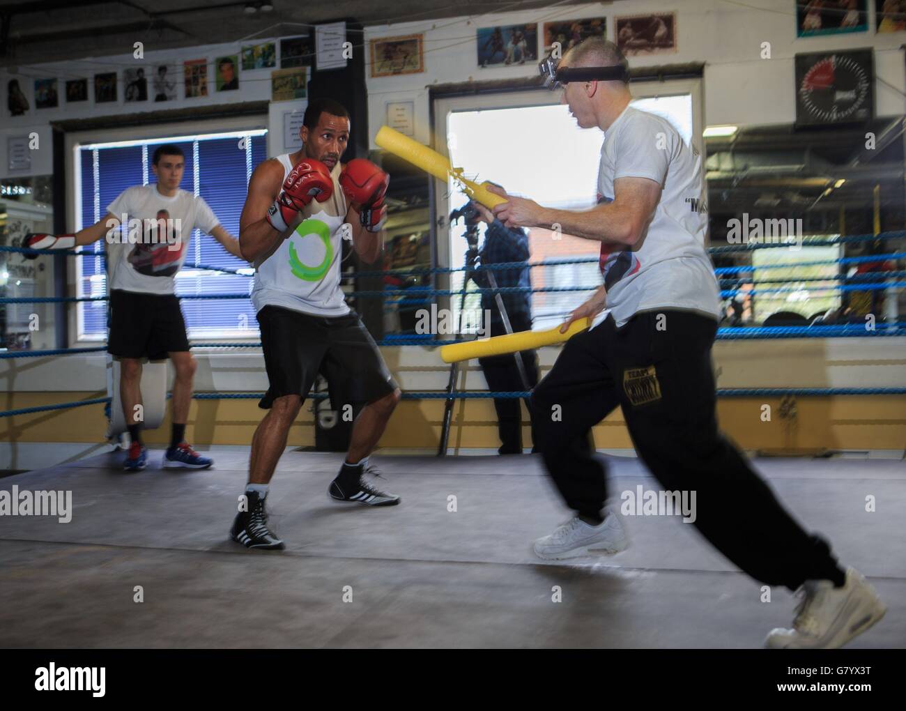 Boxing - James DeGale Media Work Out - Stonebridge Boxing Club. James ...