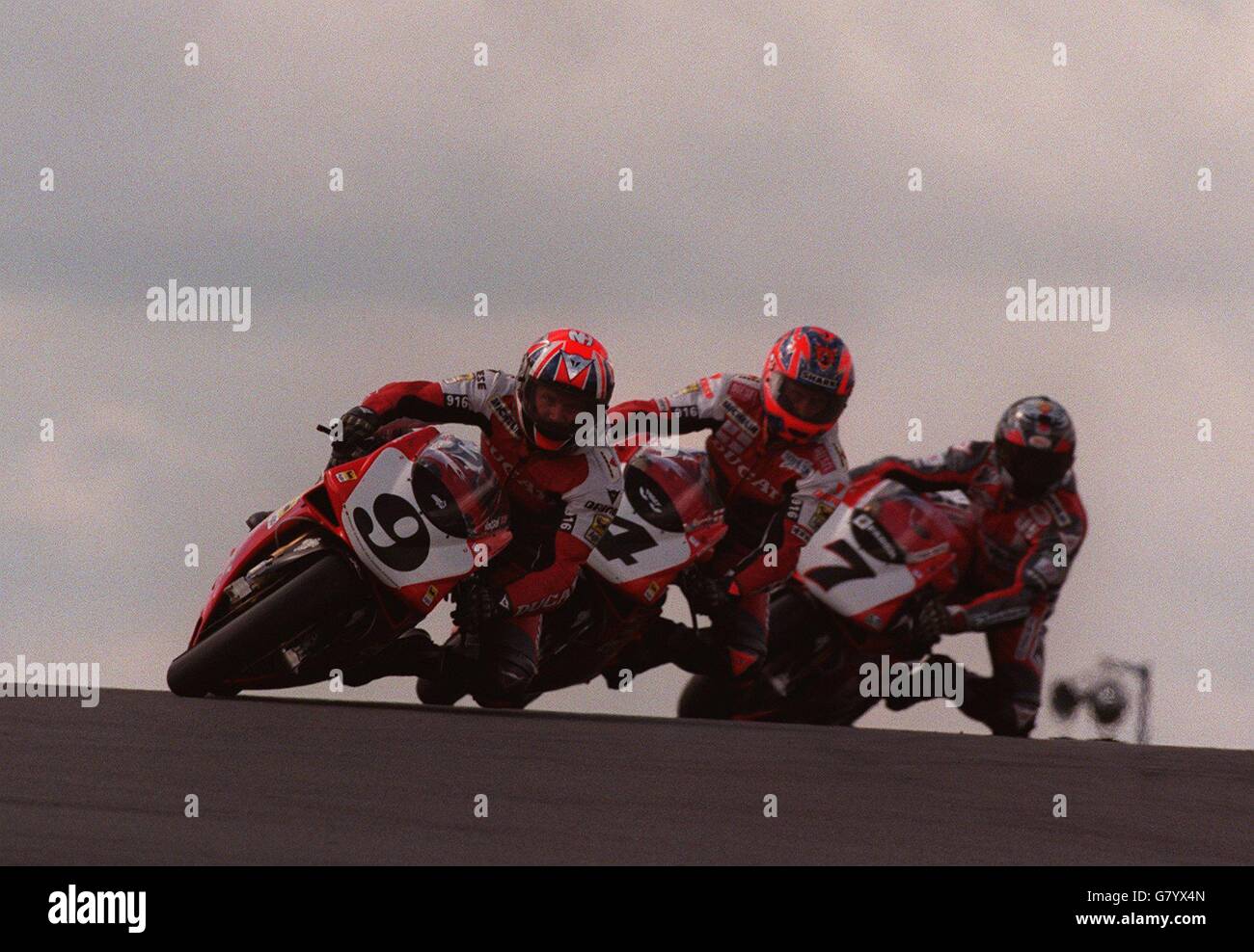 Motor Bikes - SBK 97 Superbike World Championship. Neil Hodgson Stock ...
