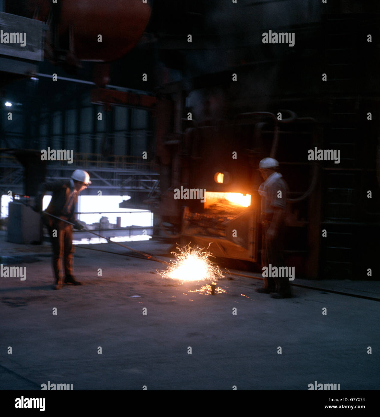 General views from the floor at English Steel Corporation works ...