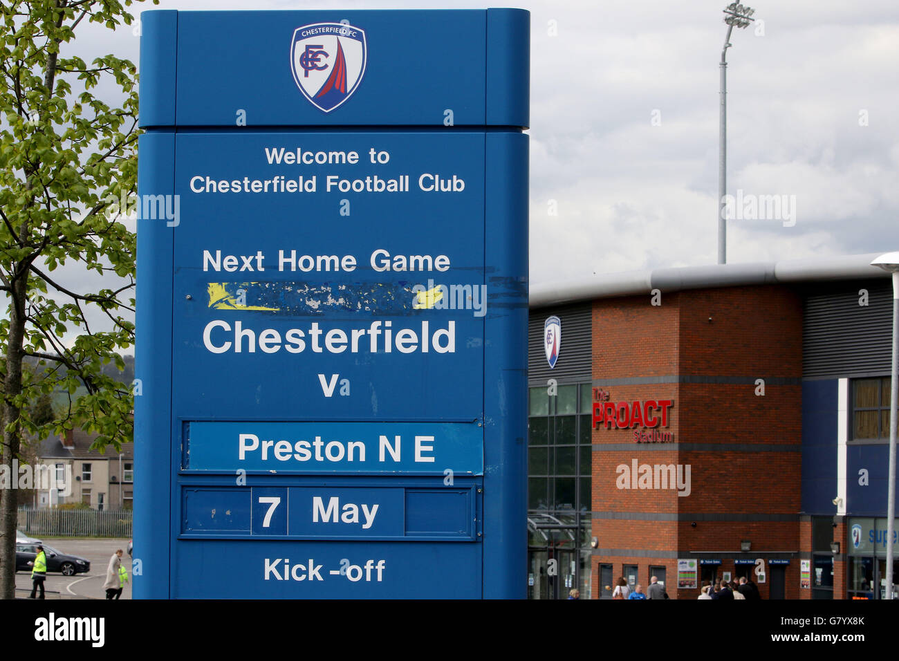 Stadium sign hi-res stock photography and images - Alamy