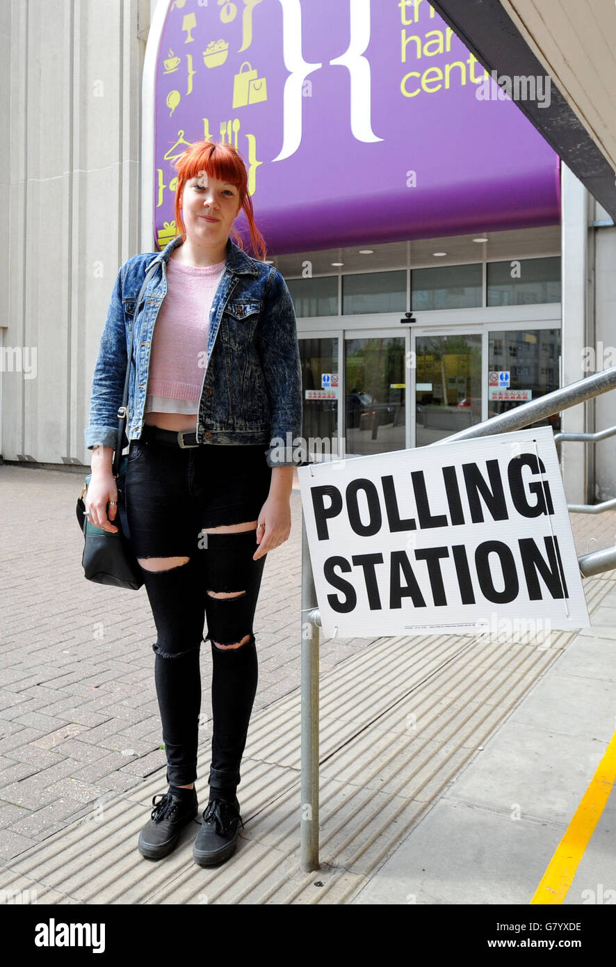 General Election 2015 Polling Day - May 7th Stock Photo - Alamy