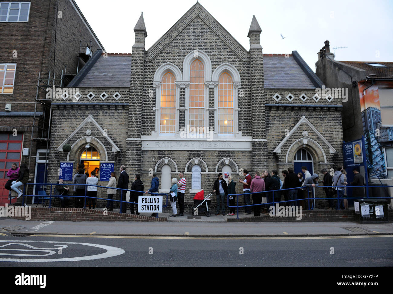 General Election 2015 Polling Day - May 7th Stock Photo - Alamy