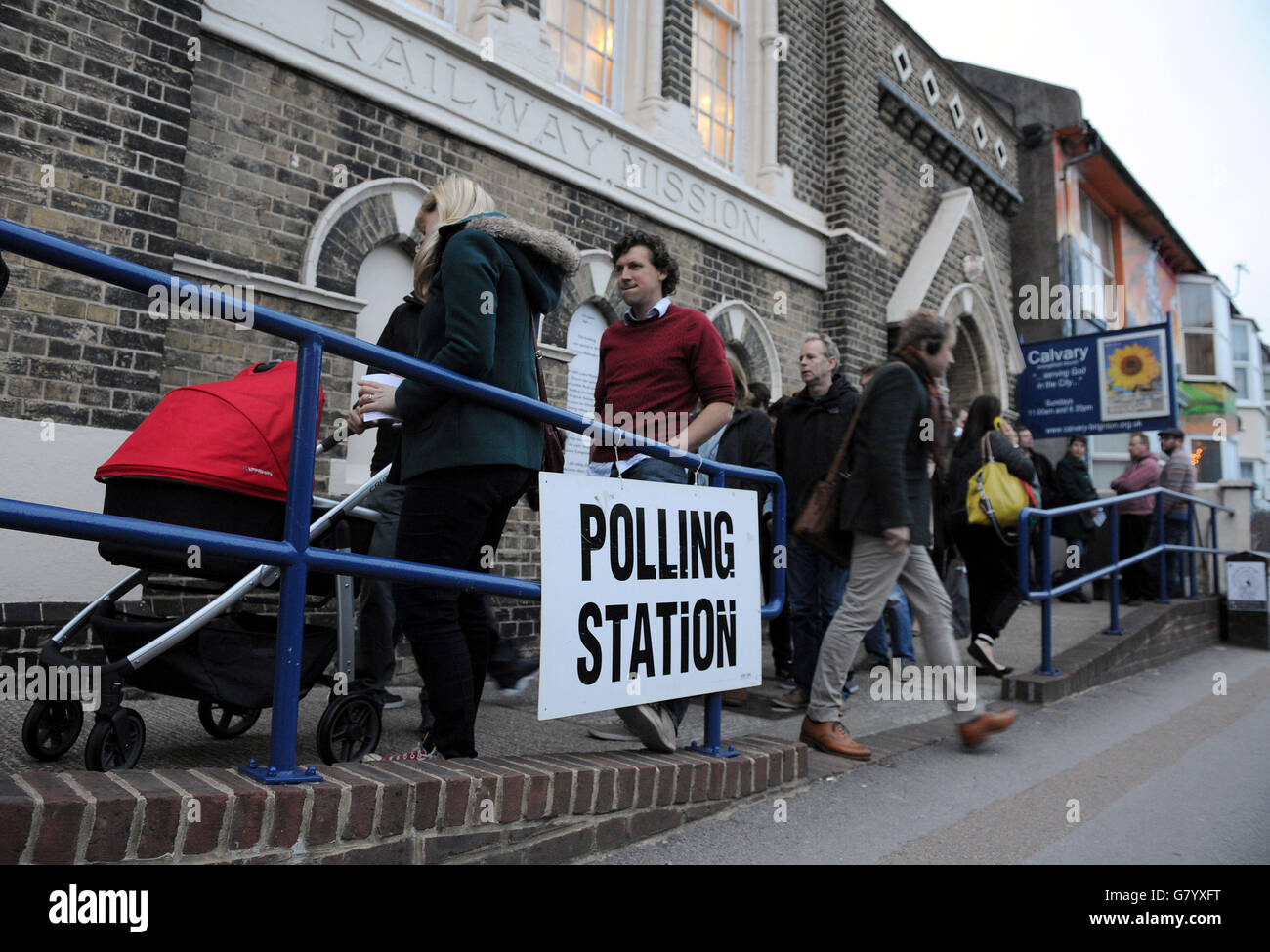 General Election 2015 Polling Day - May 7th Stock Photo - Alamy