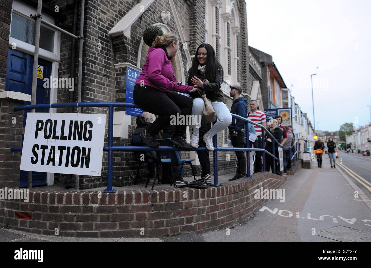 General Election 2015 Polling Day - May 7th Stock Photo - Alamy