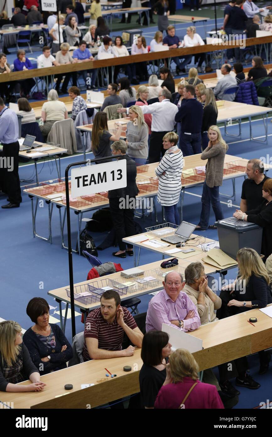 General election counters hi-res stock photography and images - Alamy