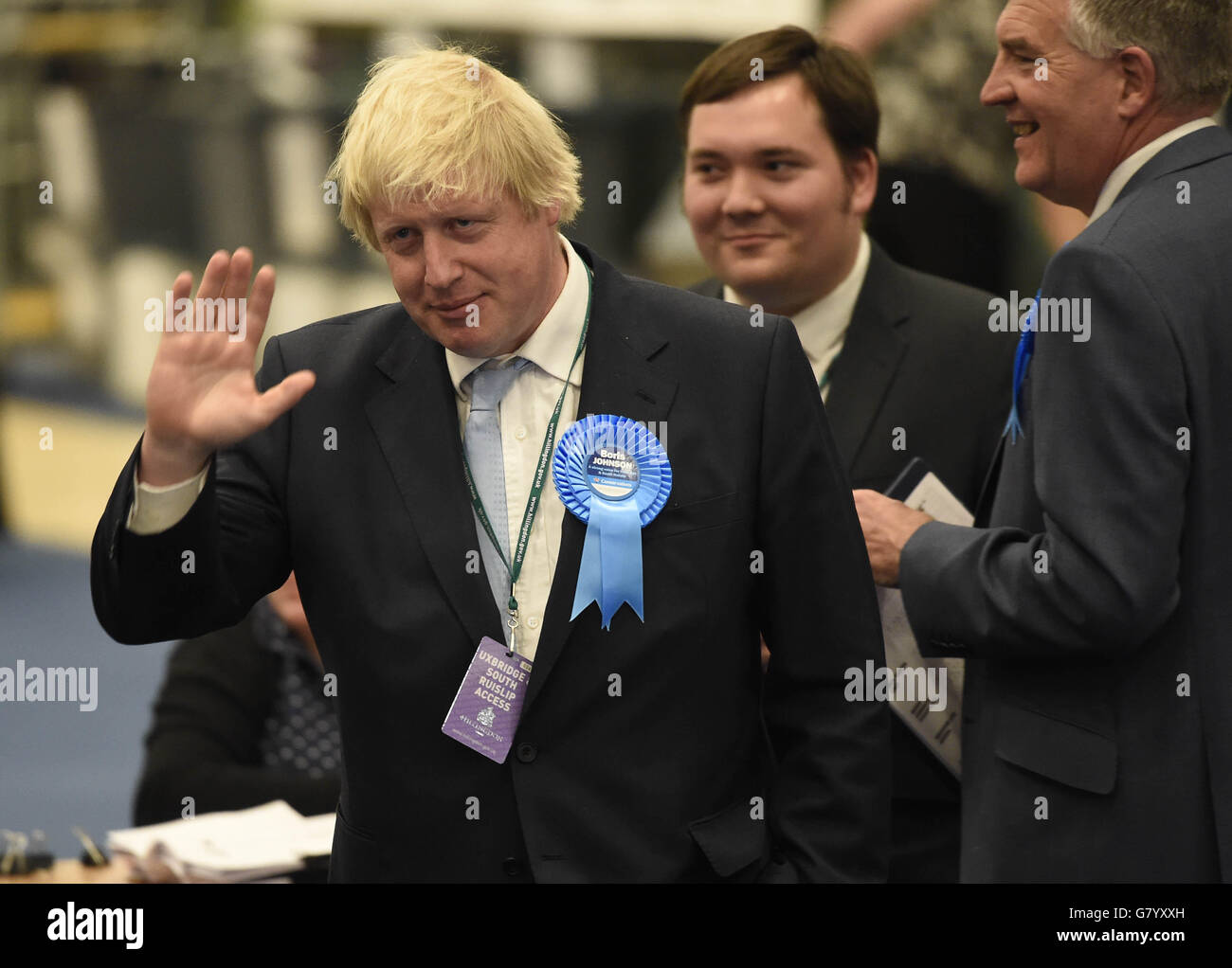 General Election 2015 declaration - May 7th Stock Photo - Alamy