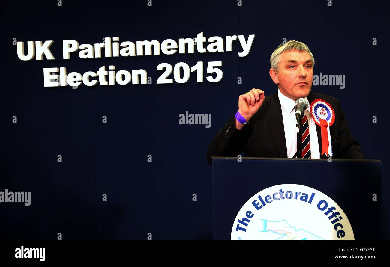General Election 2015 declaration - May 7th Stock Photo - Alamy
