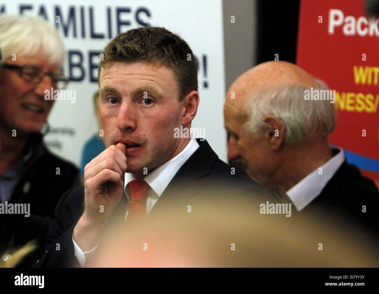 Election ulster mangkr head shot headshot hi-res stock photography and ...