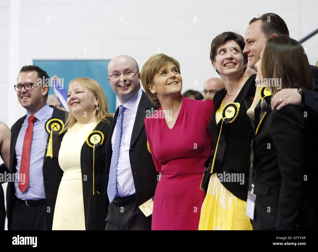 General Election 2015 declaration - May 7th Stock Photo - Alamy