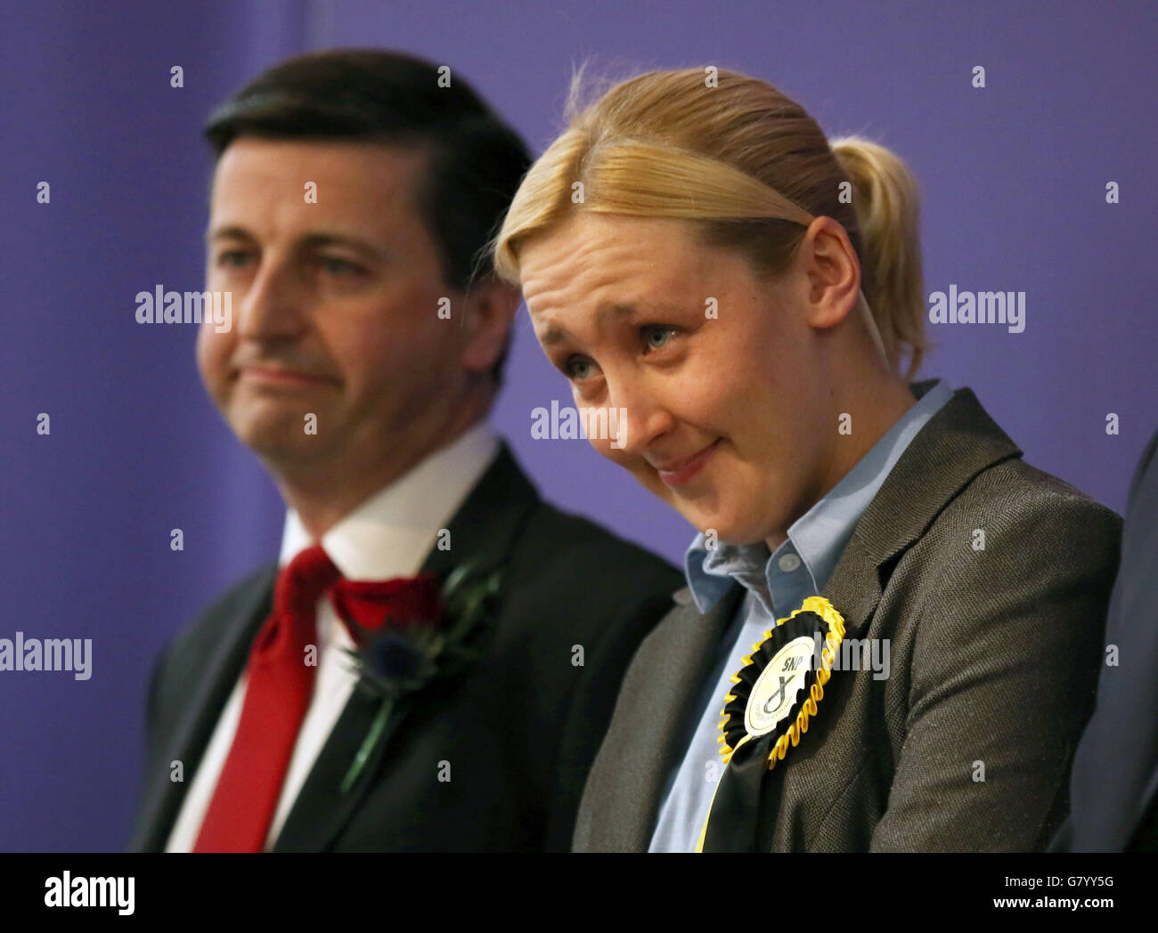 General Election 2015 declaration - May 7th Stock Photo - Alamy