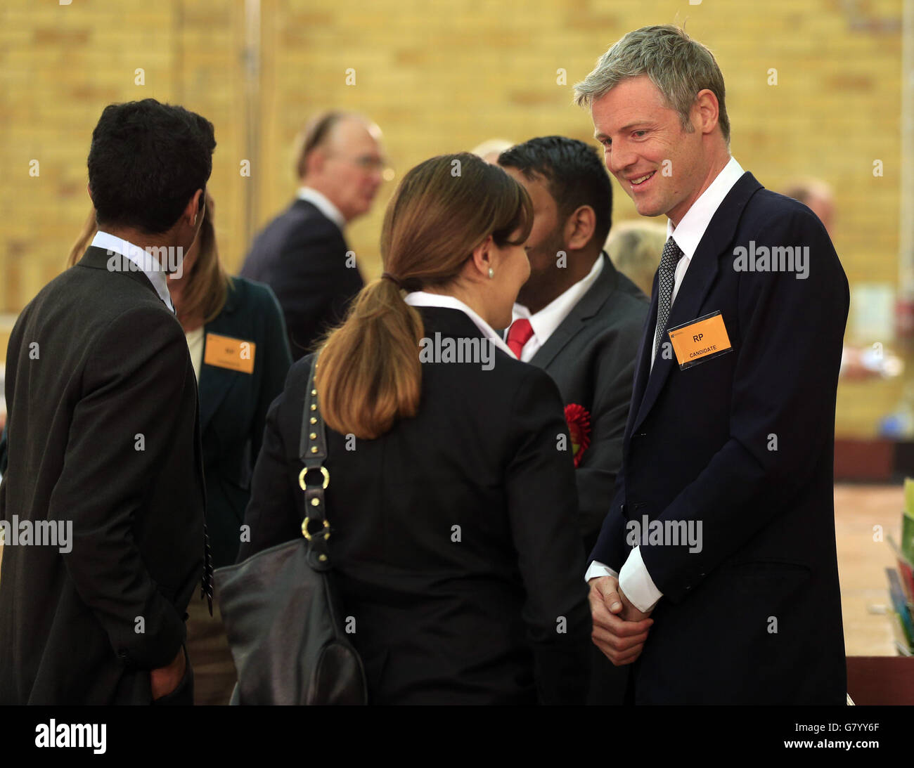 General Election 2015 declaration - May 7th Stock Photo - Alamy