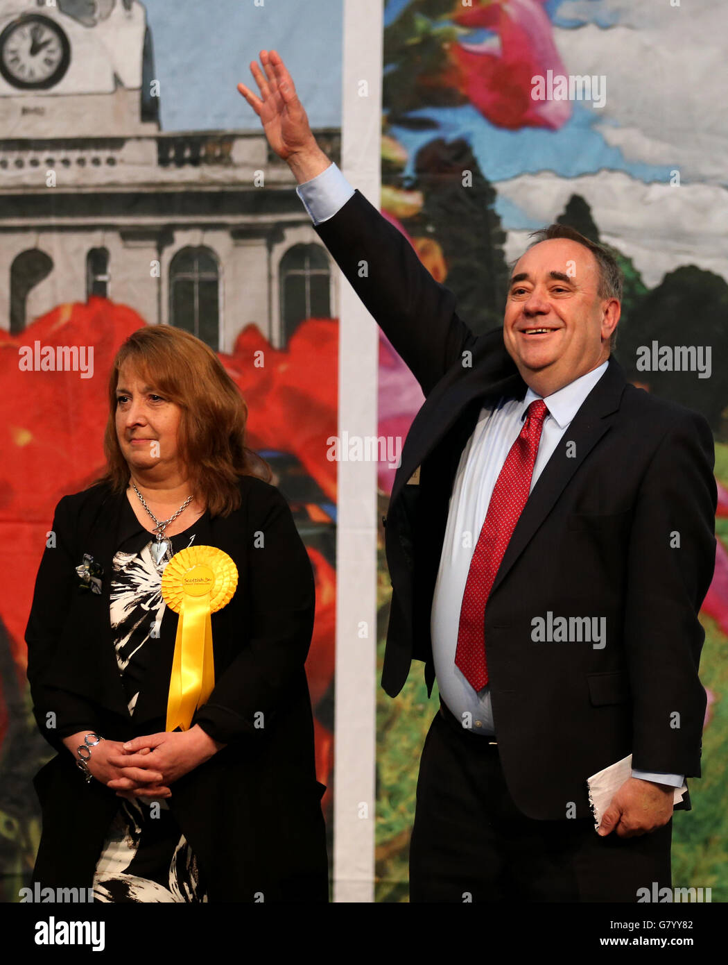 General Election 2015 declaration - May 7th Stock Photo - Alamy