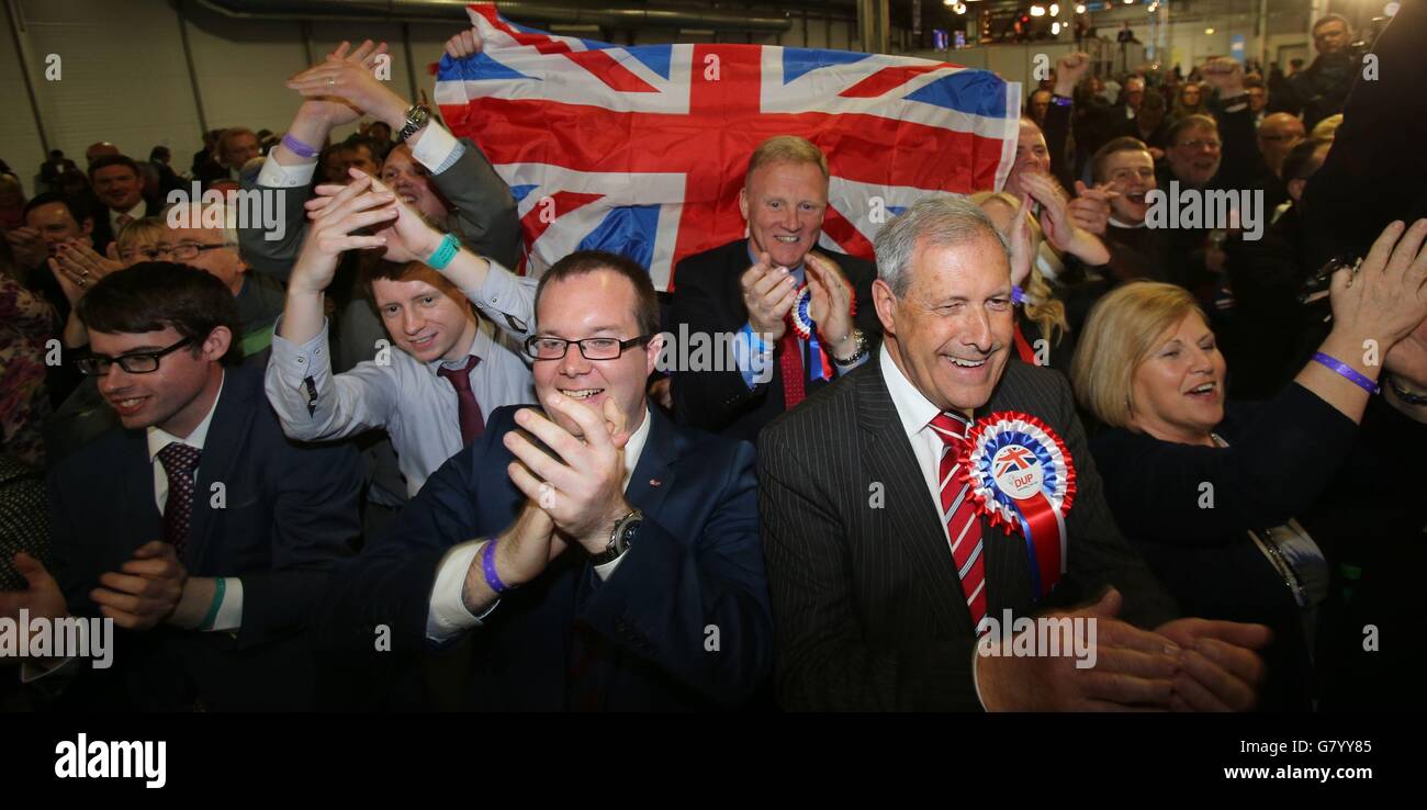 General Election 2015 declaration - May 7th Stock Photo - Alamy
