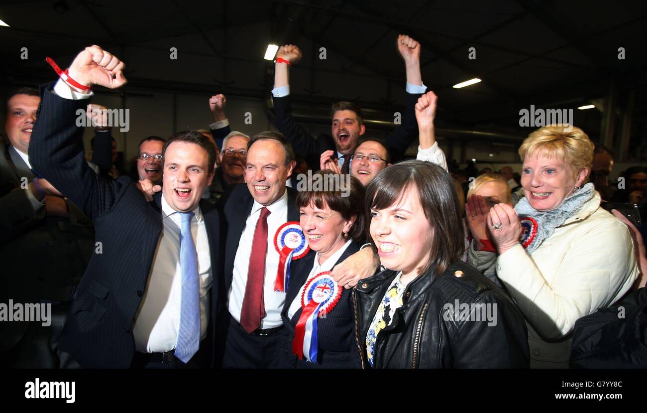 General Election 2015 declaration - May 7th Stock Photo - Alamy