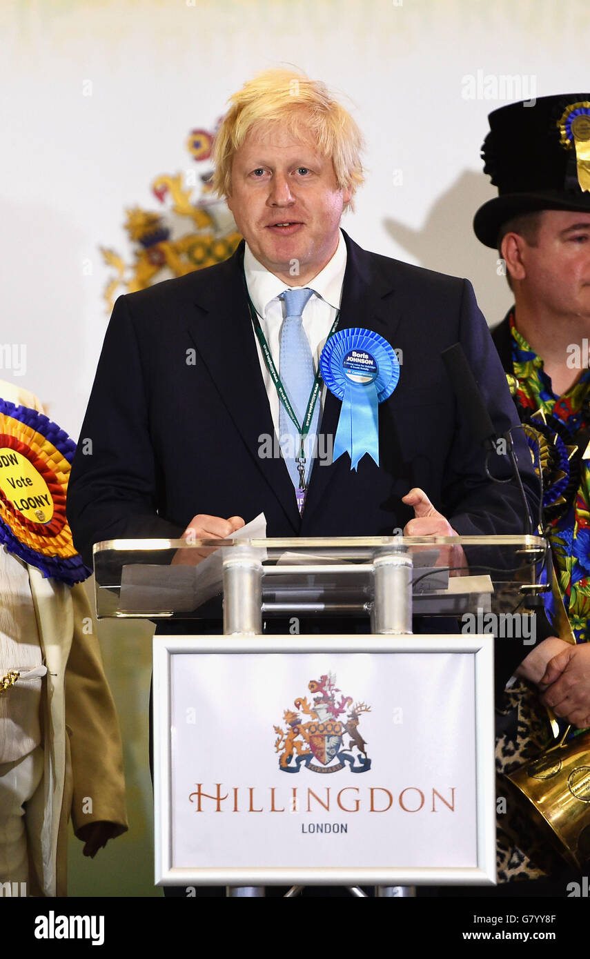 General Election 2015 declaration - May 7th Stock Photo - Alamy